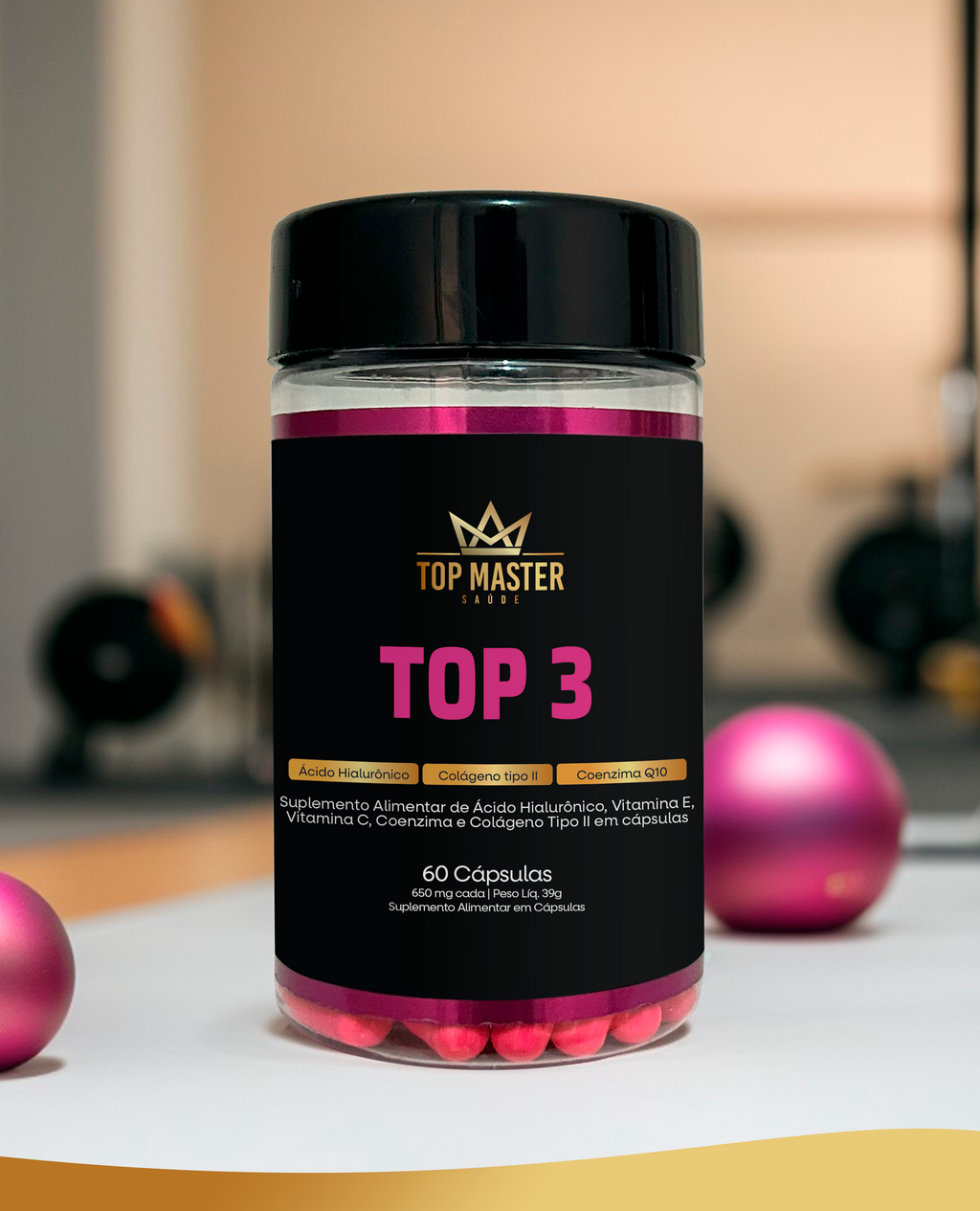 TopMaster: Suplementos 100% naturais